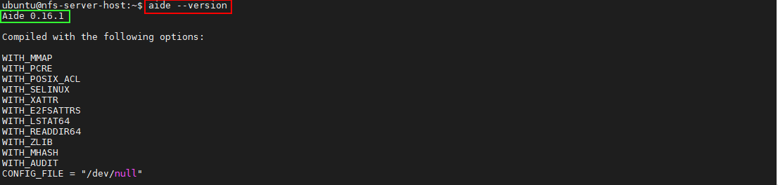 How to install AIDE on Ubuntu 22.04 - Real Time Cloud Services LLC